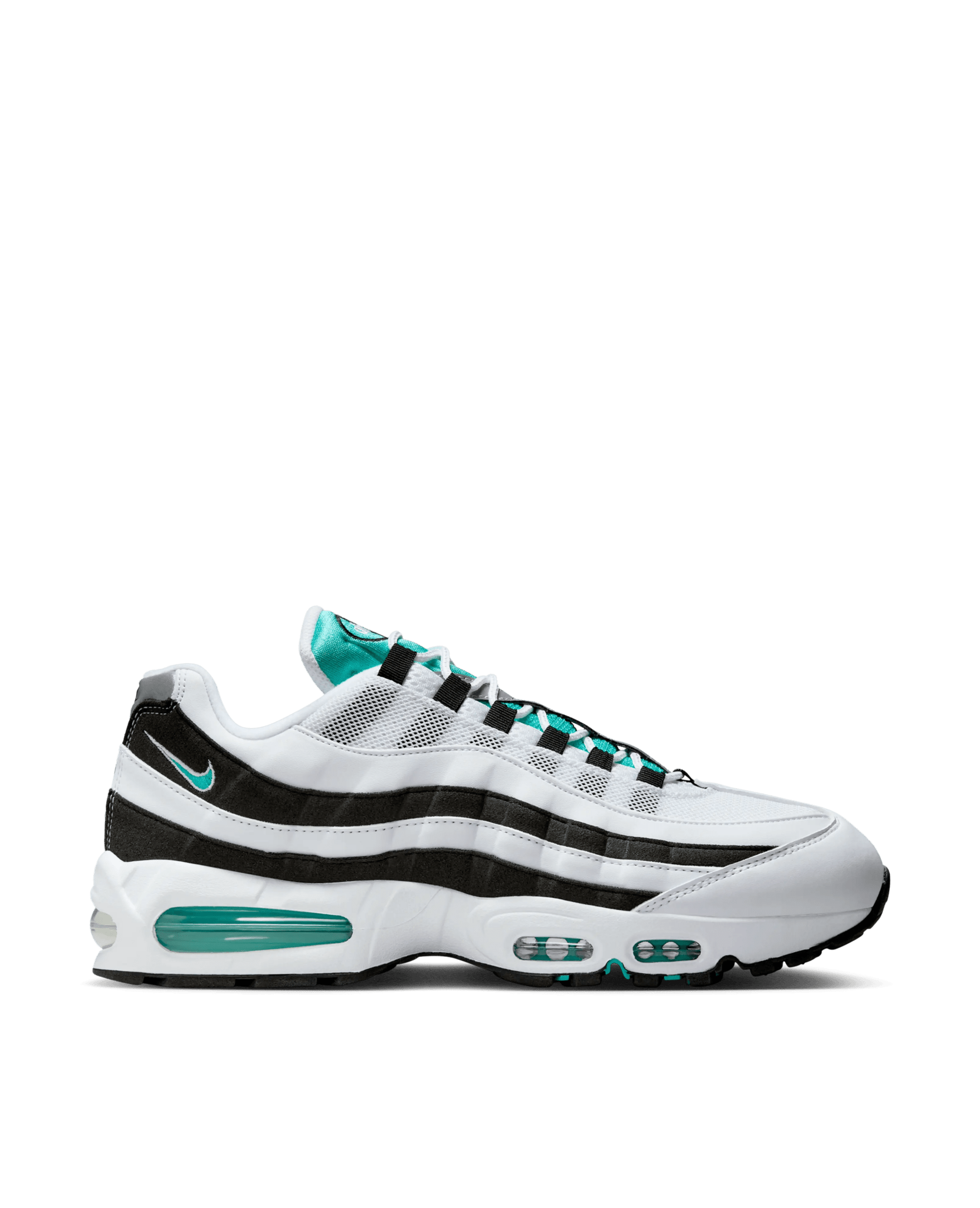 Nike Air Max 95 OG (White/Hyper Jade-Black-Metallic Silver) - Patta