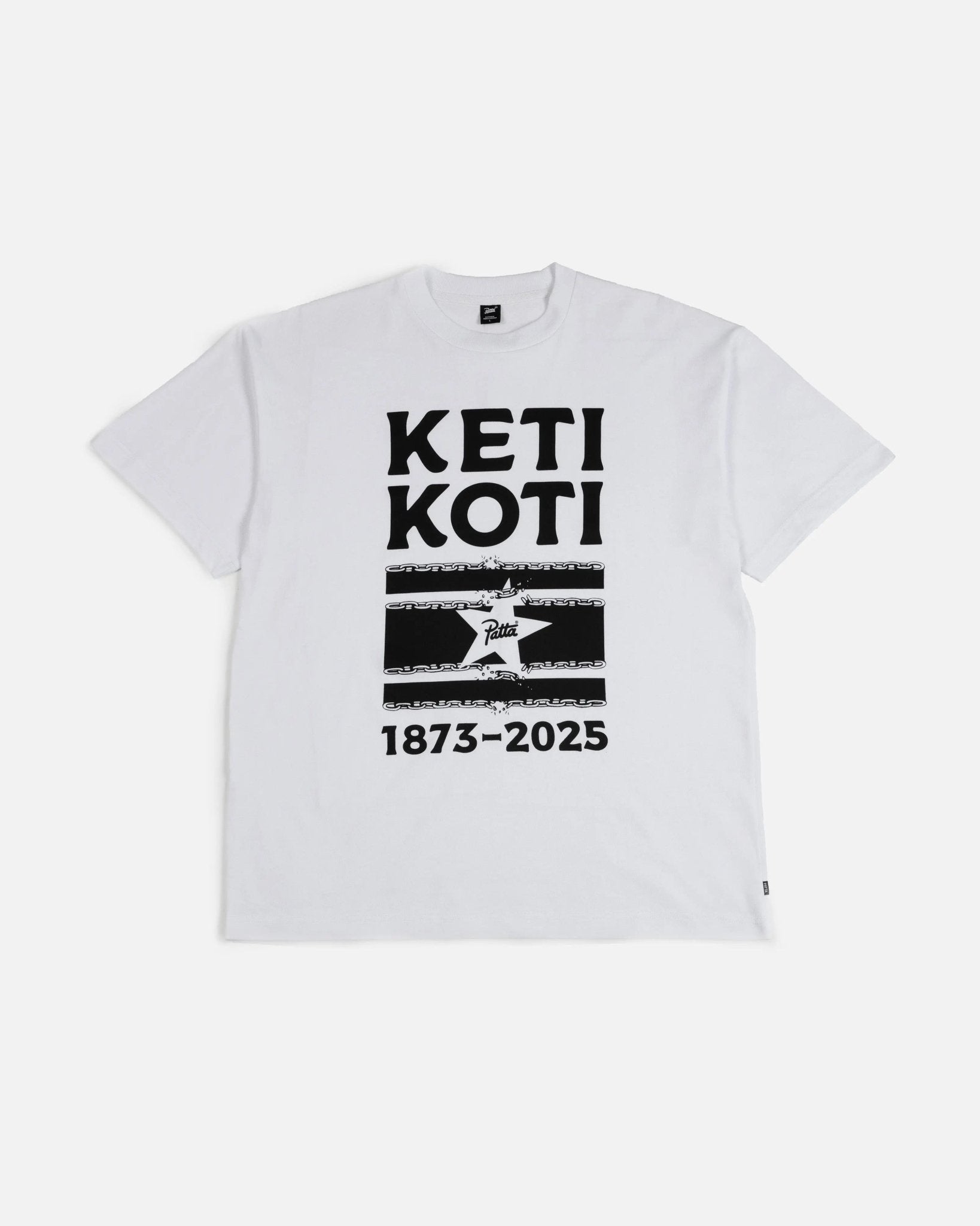 Patta Keti Koti 2025 T-Shirt (White) - Patta