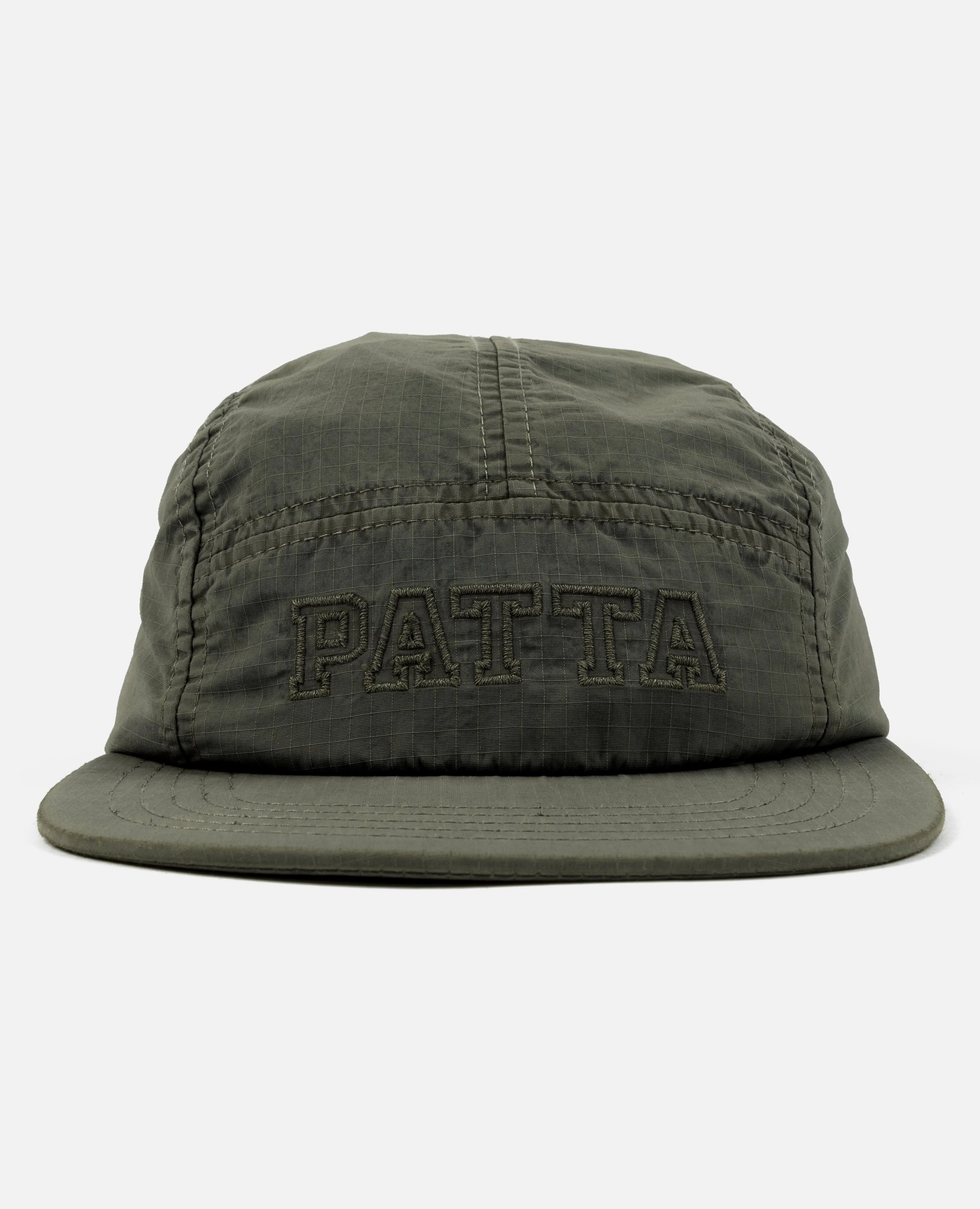 Patta Garment Dye Nylon 5-Panel Cap (Beetle) - Patta